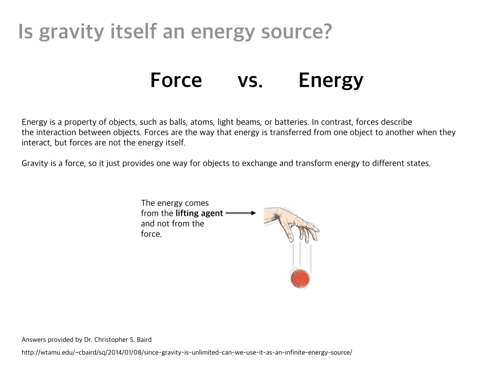 Gravitational Energy – EFFY FAN